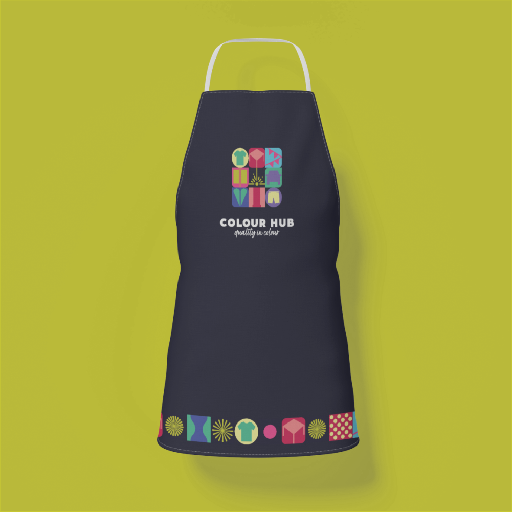Custom Printed Aprons - Branded Workwear & Promotional Aprons - Colour Hub