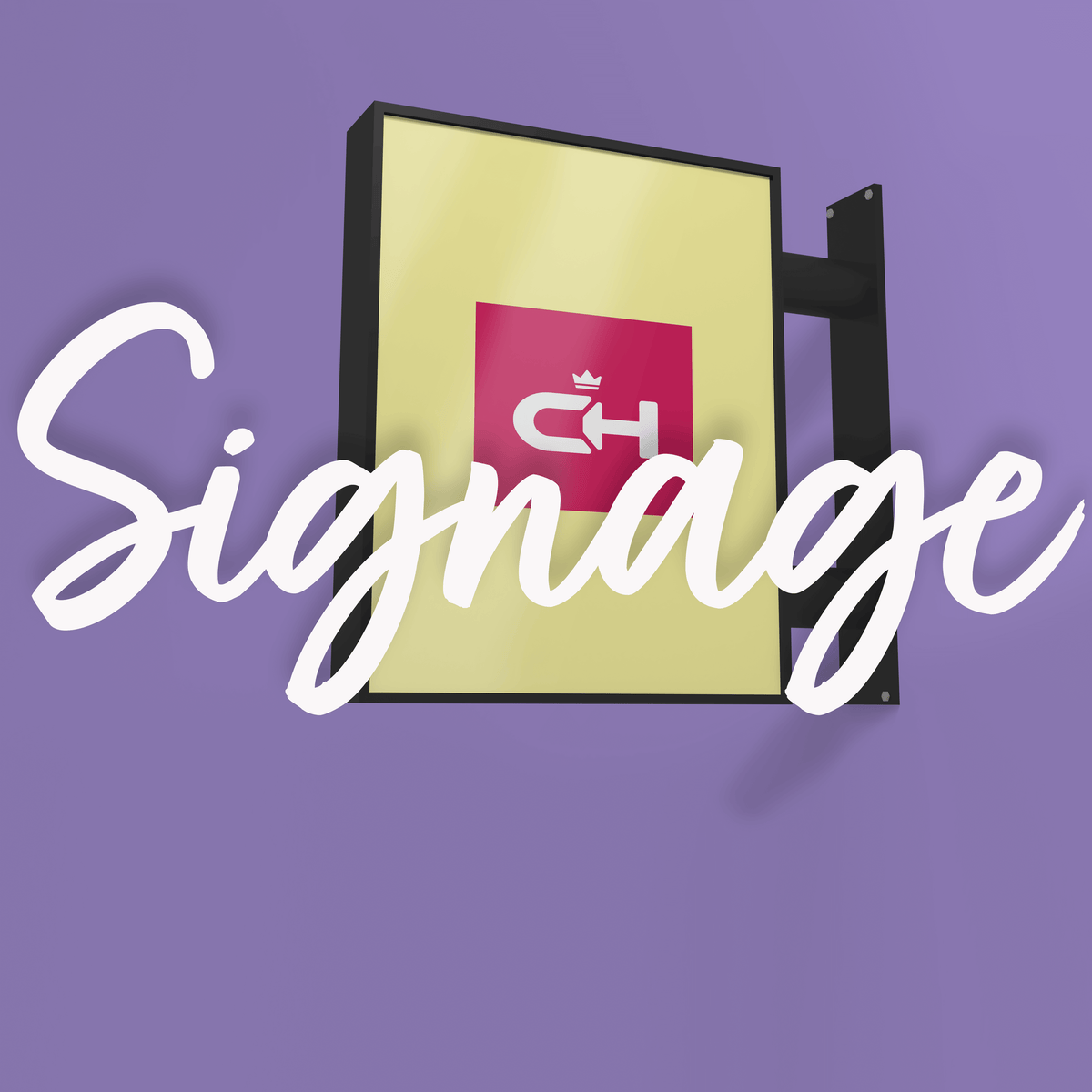 Signage Collection - 3D Fabricated Signs, Lightboxes, Reception Signs ...